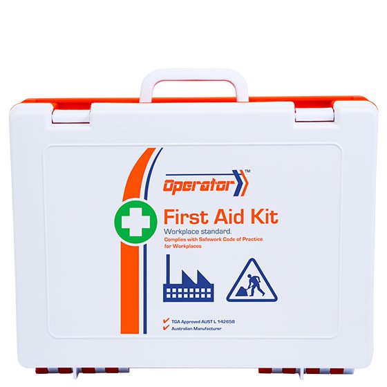 OPERATOR 5 Series Plastic Rugged First Aid Kit 26.3 x 34.7 x 11cm ...
