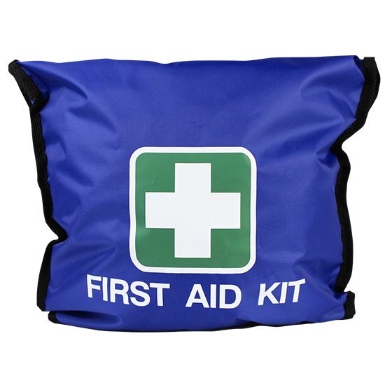 MP3BL - AeroCase Large Blue Foldover First Aid Bag | Aero Healthcare