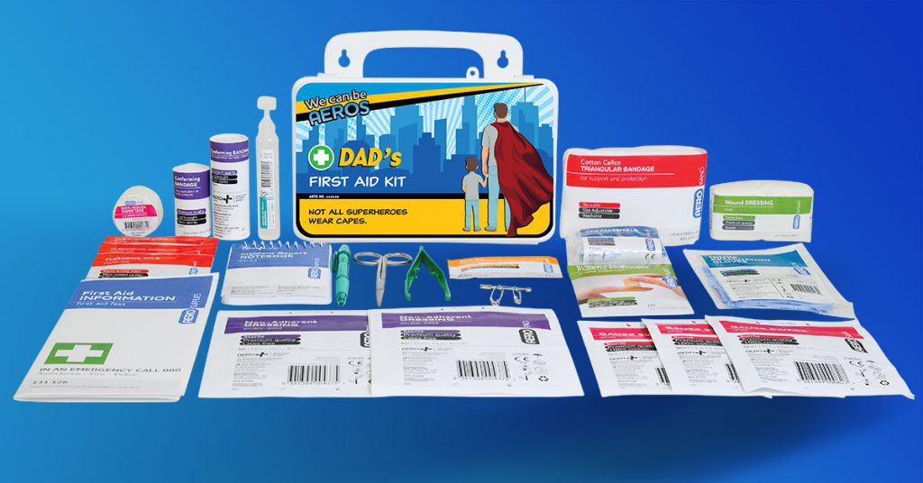 Dad's First Aid Kit - Voyager 2 Series - Weatherproof First Aid Kit ...